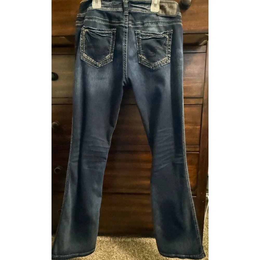 Silver Bait | Jeans | Silver Jeans Co Suki Midrise Bootcut Dark Wash ...